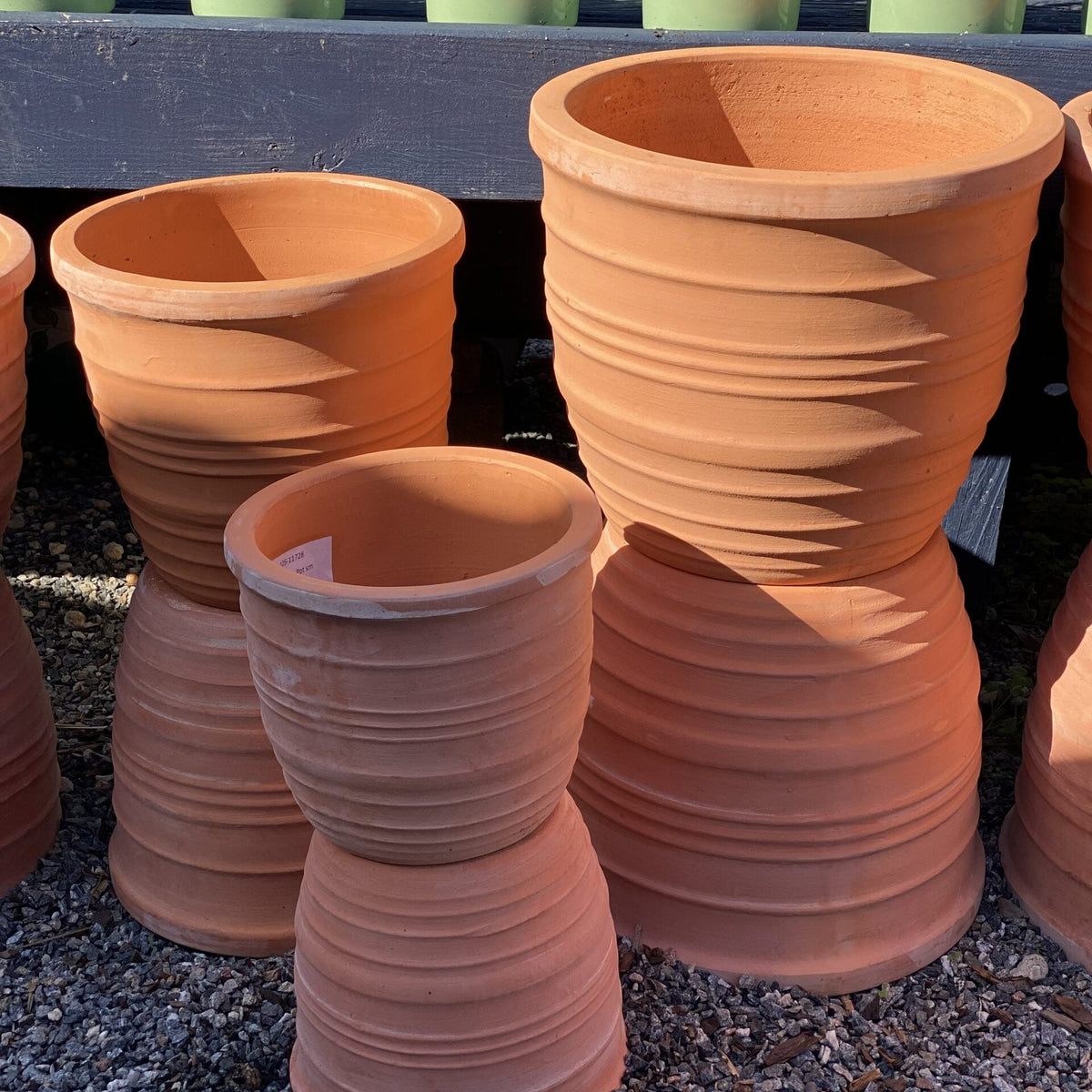 Clay Orbit Pot – Liberty Landscape Supply